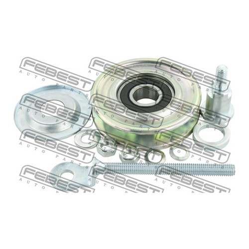 Poly V Ribbed Belt Tensioner Pulley FEBEST for L300 Challenger / Shogun ...