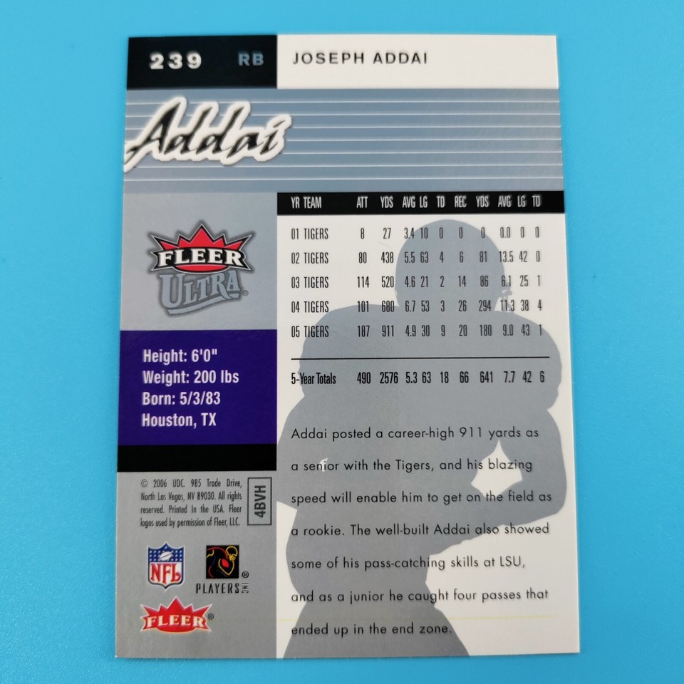 2007 Playoff Prestige Football Card #TP 3 Joseph Addai Colts TURNING ...