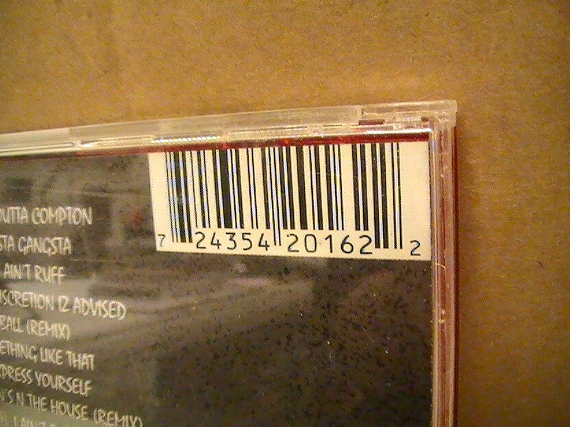 N.W.A Straight Outta Compton 1988 CD Remastered Bonus Ice Cube Eazy E ...