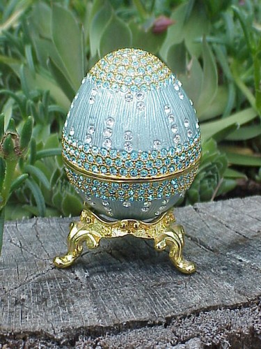 Collectible Decorated Egg Trinket/Jewelry/Engagement Ring Gift ...