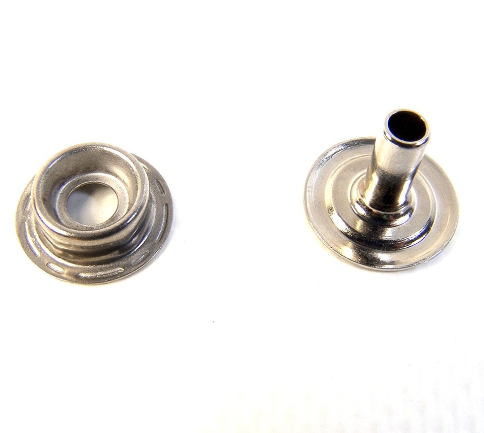 Snap Stud & Eyelet, Eyelet Has 3/8" Long Post for Leather or Thicker ...