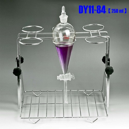 Stainless Steel 250ml Separatory funnel stand / frame Adjustable ...
