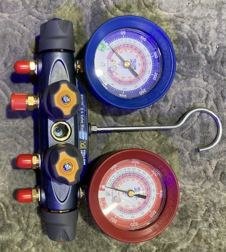 YELLOW JACKET Mechanical Manifold Gauge Set (49983) 686800499833 | eBay