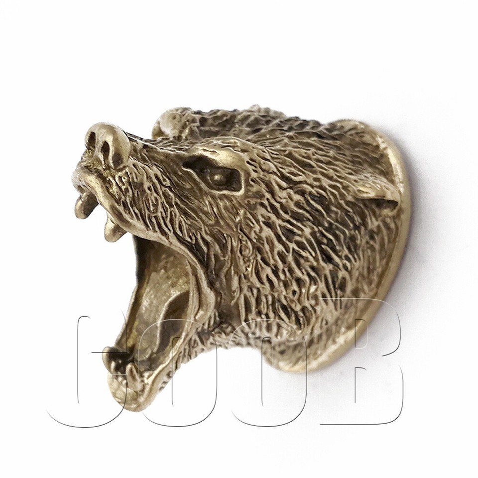 Metal Hand-Casted Knife Finger Guard & Knife Pommel Bolster Custom ...