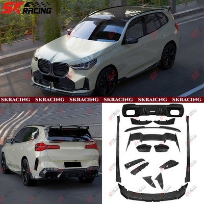 Front Rear Lip Side Skirts Wing Body Kits For BMW X3 G45 M-Sport 25 ...