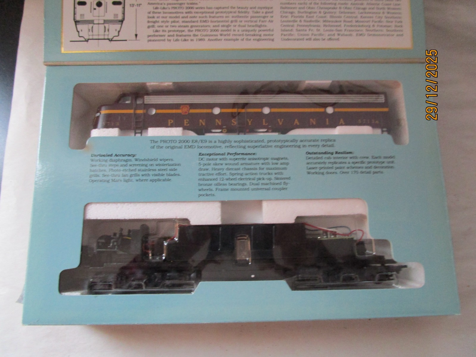 Proto 2000, HO, 21007, E8/9 PRR Loco, Mint in OB. | eBay