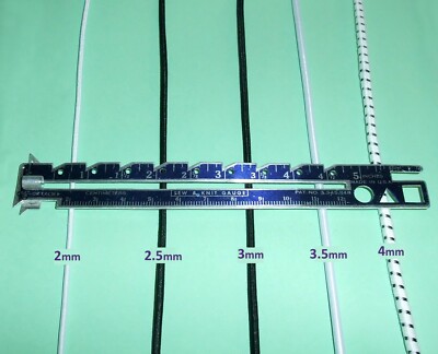 RESTRING DOLLS Elastic Cord SAMPLER 3 sizes=6 yards total STRING ...