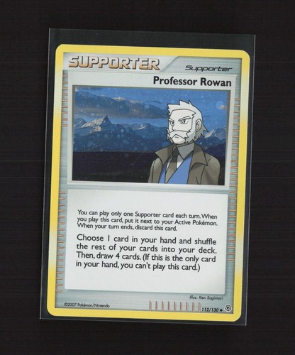Professor Rowan 112/130 Diamond & Pearl Cosmos Holo Uncommon Pokemon ...