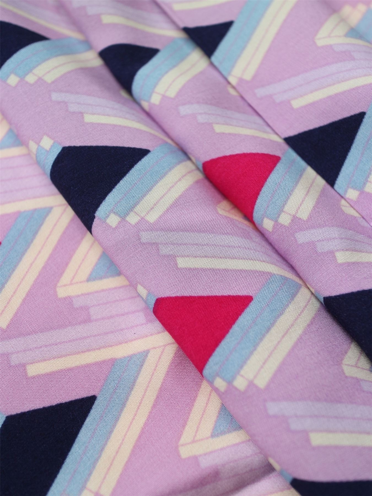 Minerva Viscose Challis Fabric Lilac - per metre | eBay