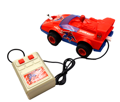 Spiderman Remote Control Racer Car JC Penny 1984 Secret Wars Buddy L ...