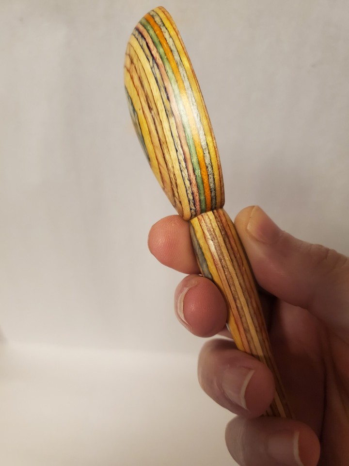 Norpro Handmade Wooden Rainbow Spoon 9 Inch* | eBay