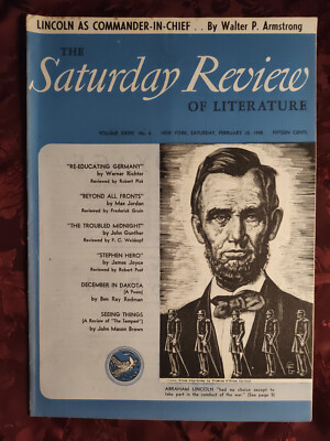 Saturday Review February 10 1945 WALTER P. ARMSTRONG BEN RAY REDMAN | eBay