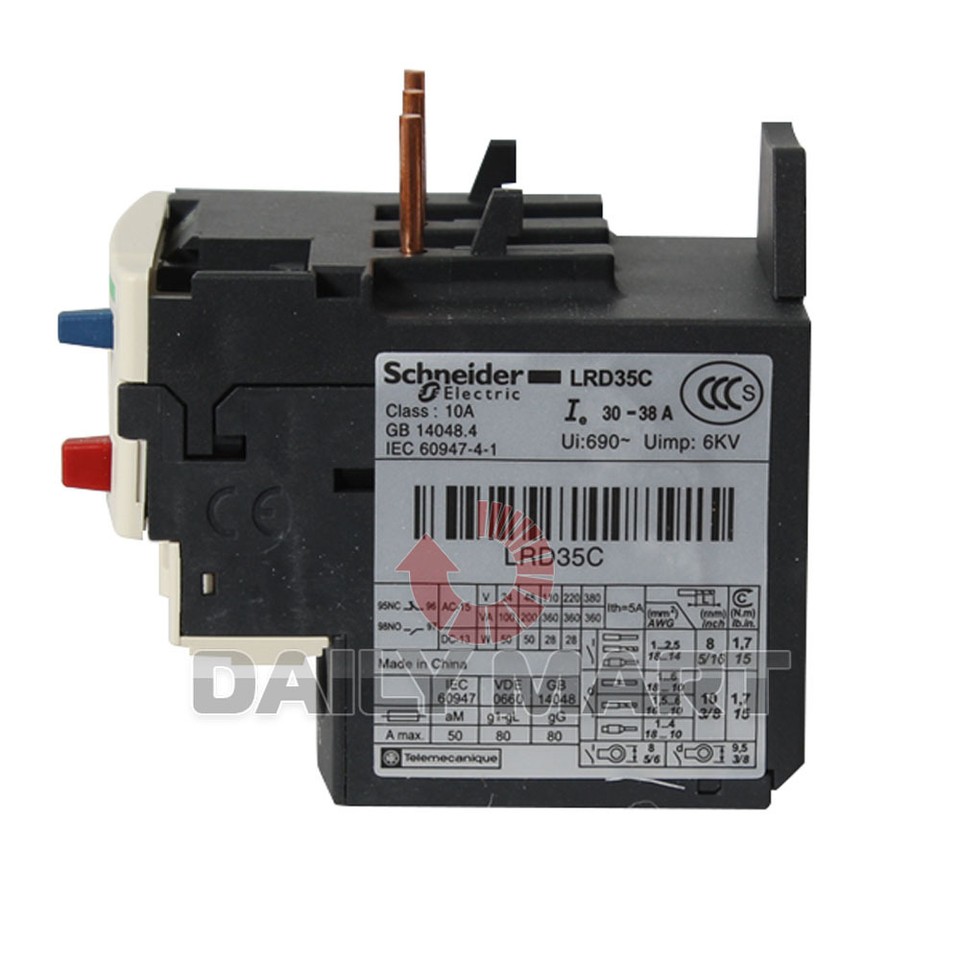 NEW Schneider LRD35C Thermal Overload Relay | eBay