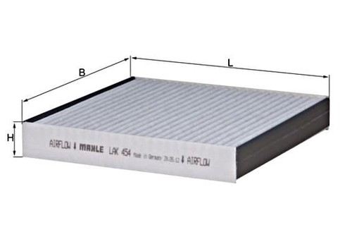 MAHLE Interior Air Filter For JAGUAR Xf Sportbrake Xj X250 X351 C2Z6525 ...