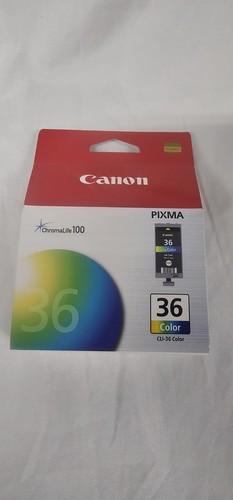 Canon 36 Tri-Color Standard Yield Ink Cartridge New Sealed Box | eBay