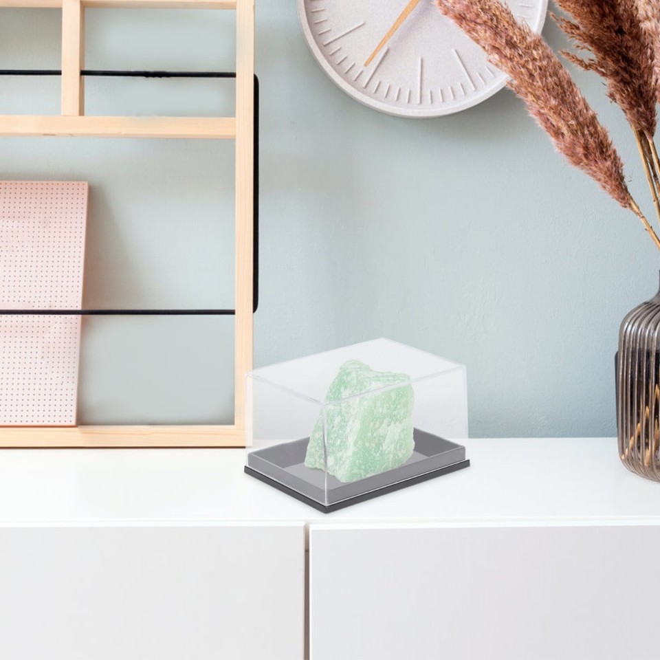 2 PCS Mineral Specimen Display Box Cases Boxes to Store Minerals ...