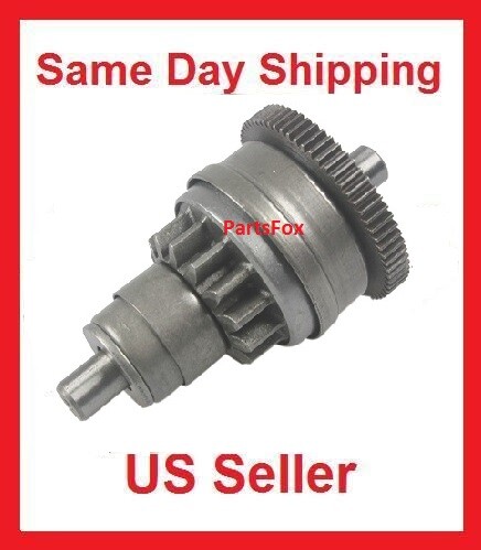 STARTER GEAR ASSEMBLY/bendix Clutch Gy6 49cc 50cc 60cc 80cc QMB 139 ...