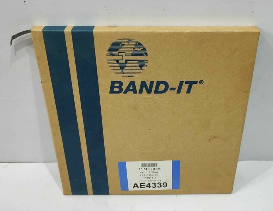 Band It AE4339 Stainless Steel PPA Coated Band 3/8”-9.53mm | eBay