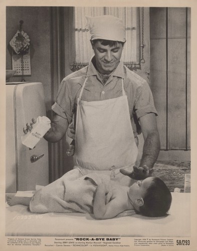 Hollywood Jerry Lewis in Rock-a-Bye Baby (1958) Movie Still Original ...