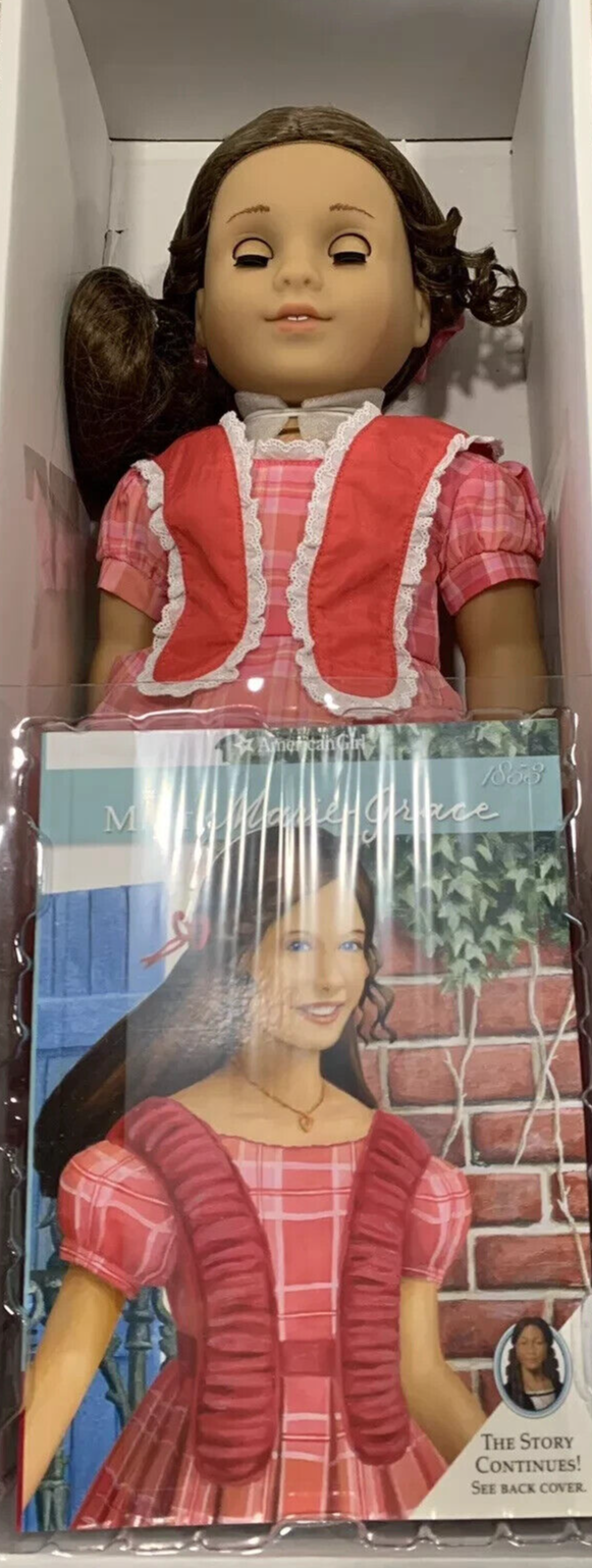 New American Girl Marie Grace Gardener 18" Doll+Book 1850s New Orleans ...