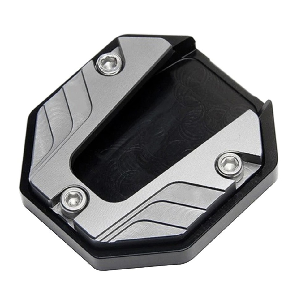 Motorcycle Kickstand Extender Foot Side Stand Extension Pad Support ...
