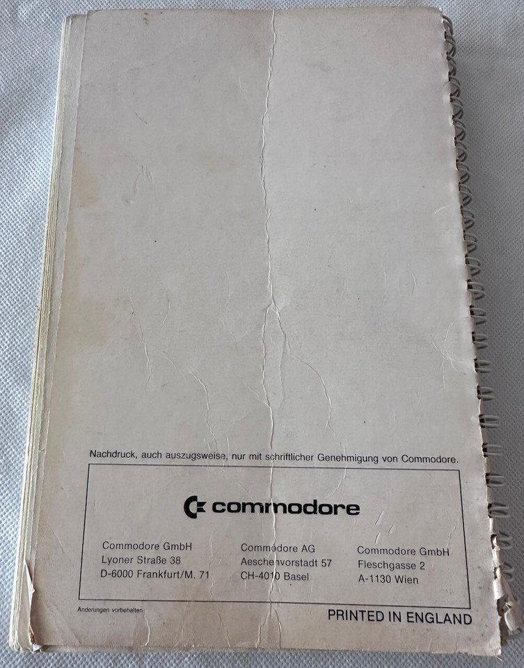 Commodore 64 Micro Computer Manual/German | eBay