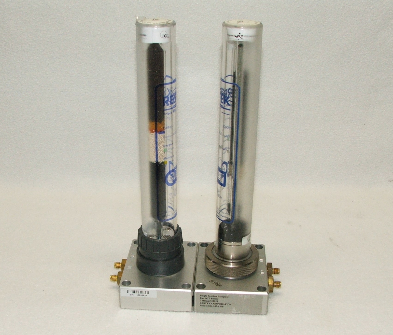 Restek Single Position Baseplate & Filter (lot of 2) | eBay