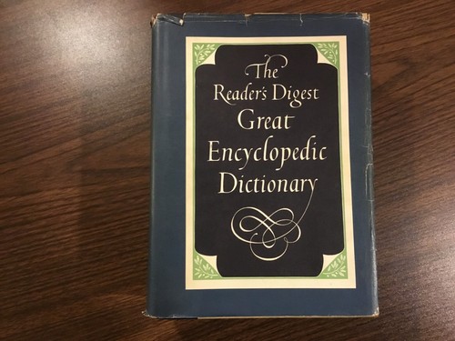 Readers Digest Great Encyclopedic Dictionary, 1971, Hardcover | eBay UK