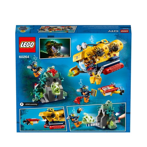 Lego City Sea Expedition Deep seabed/underwater exploration submarine ...