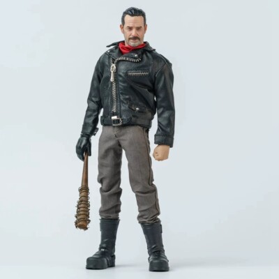 1/12 Scale Soldiers Walking Dead Negan Leather Jacket&Belt&Pants ...