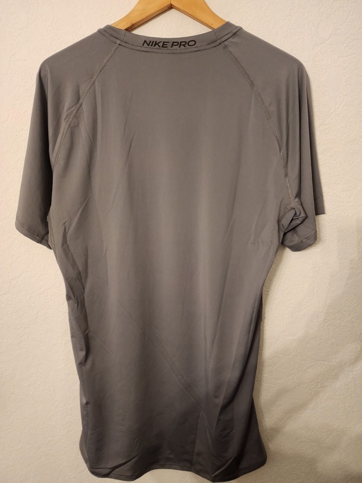 Nike Pro Dri Fit Men’s 2XL Dri-FIT Tight Short Sleeve Fitness Shirt ...