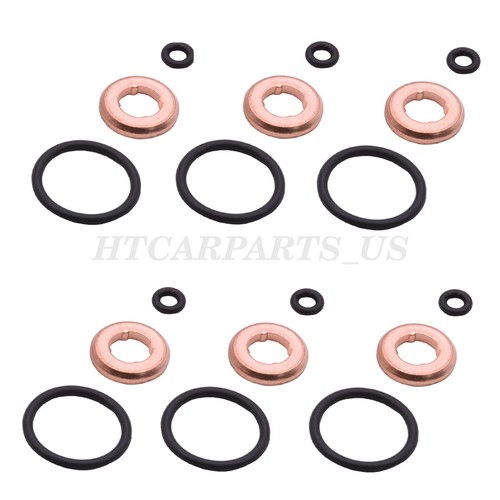 6 Injector Repair Gasket Kit For Audi VW 3.0 TDI 059130519B WHT004923B ...
