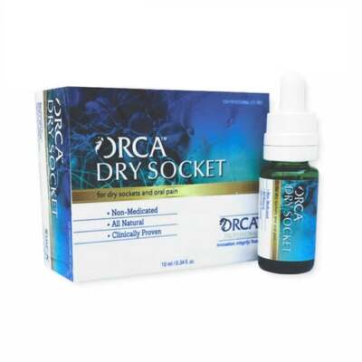 ORCA Products 10993 Dry Socket & Oral Pain Solution 10mL | eBay