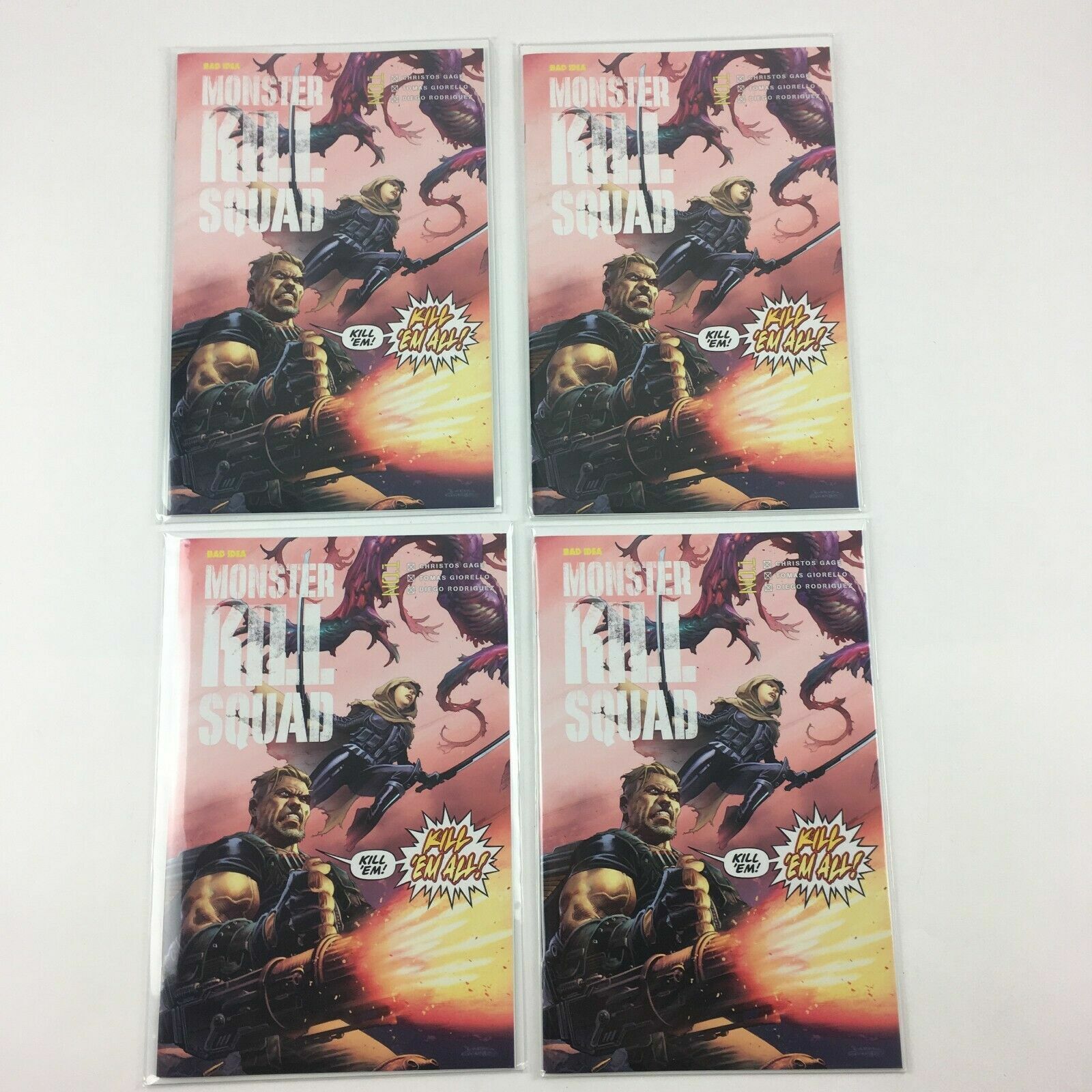 Monster Kill Squad Bad Idea Comics (2021) x4 Lot | eBay