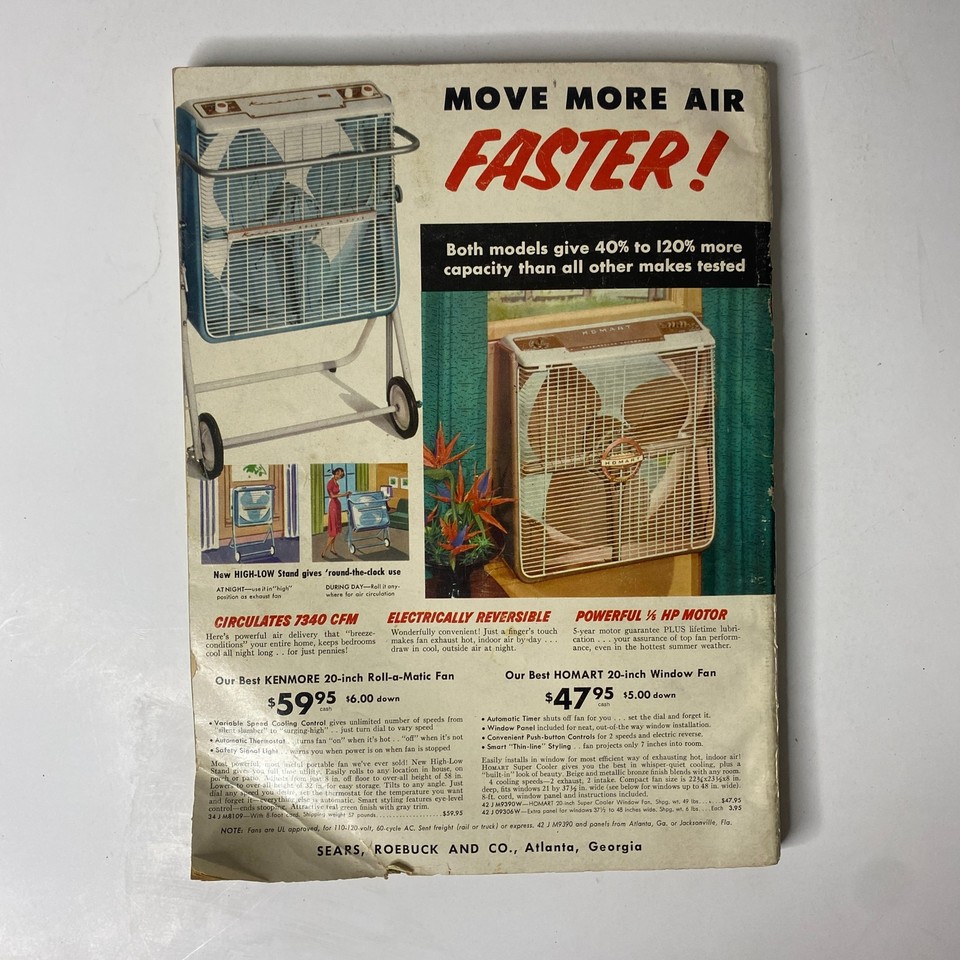 1959 Sears Roebuck and Co. Summer Sale Book Catalog GD Interior | eBay