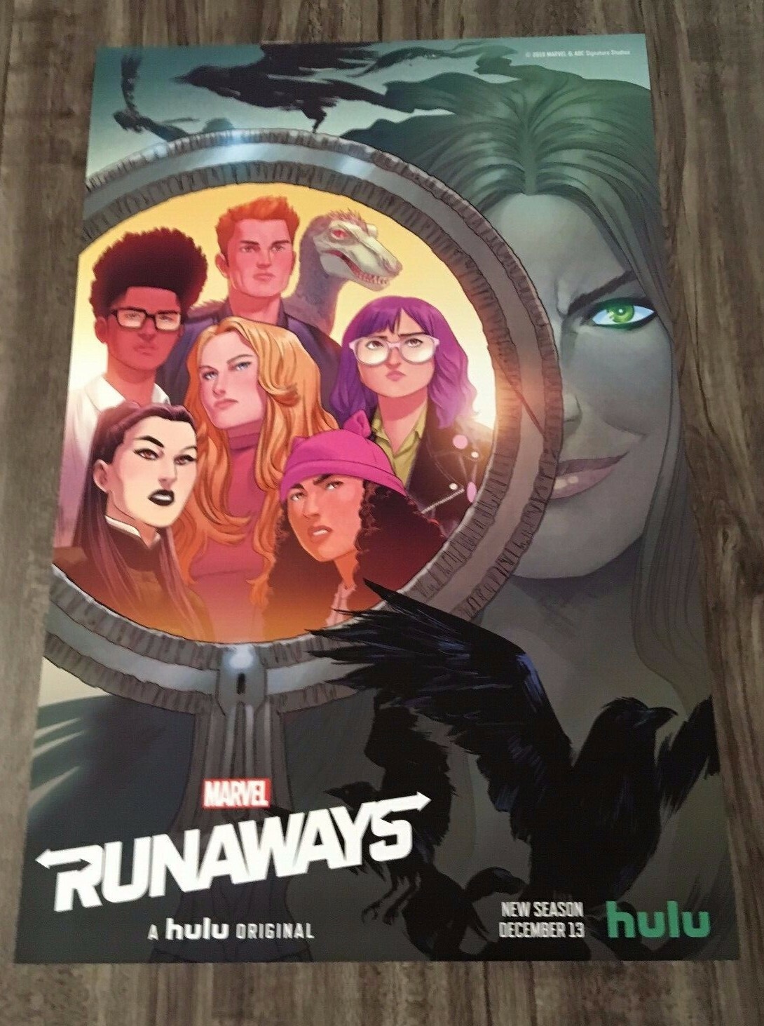Marvel Comics RUNAWAYS NEW YORK COMIC CON 2019 EXCLUSIVE PROMO POSTER ...