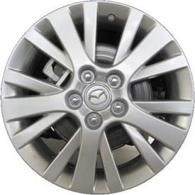 17" MAZDA 6 WHEEL RIM FACTORY OEM 64918 2009-2010 SILVER | eBay
