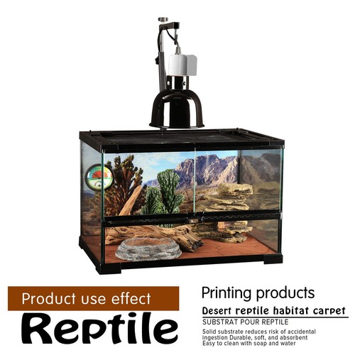 2PCS Reptile Carpet 20 Gallon, Pet Terrarium Liner, Reptiles Cage Mat/Substra... | eBay