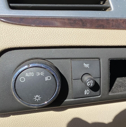 2007-2014 CADILLAC ESCALADE Headlight Switch (dash Mtd) | eBay