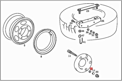 Genuine MERCEDES Spherical ring 3249970026 | eBay