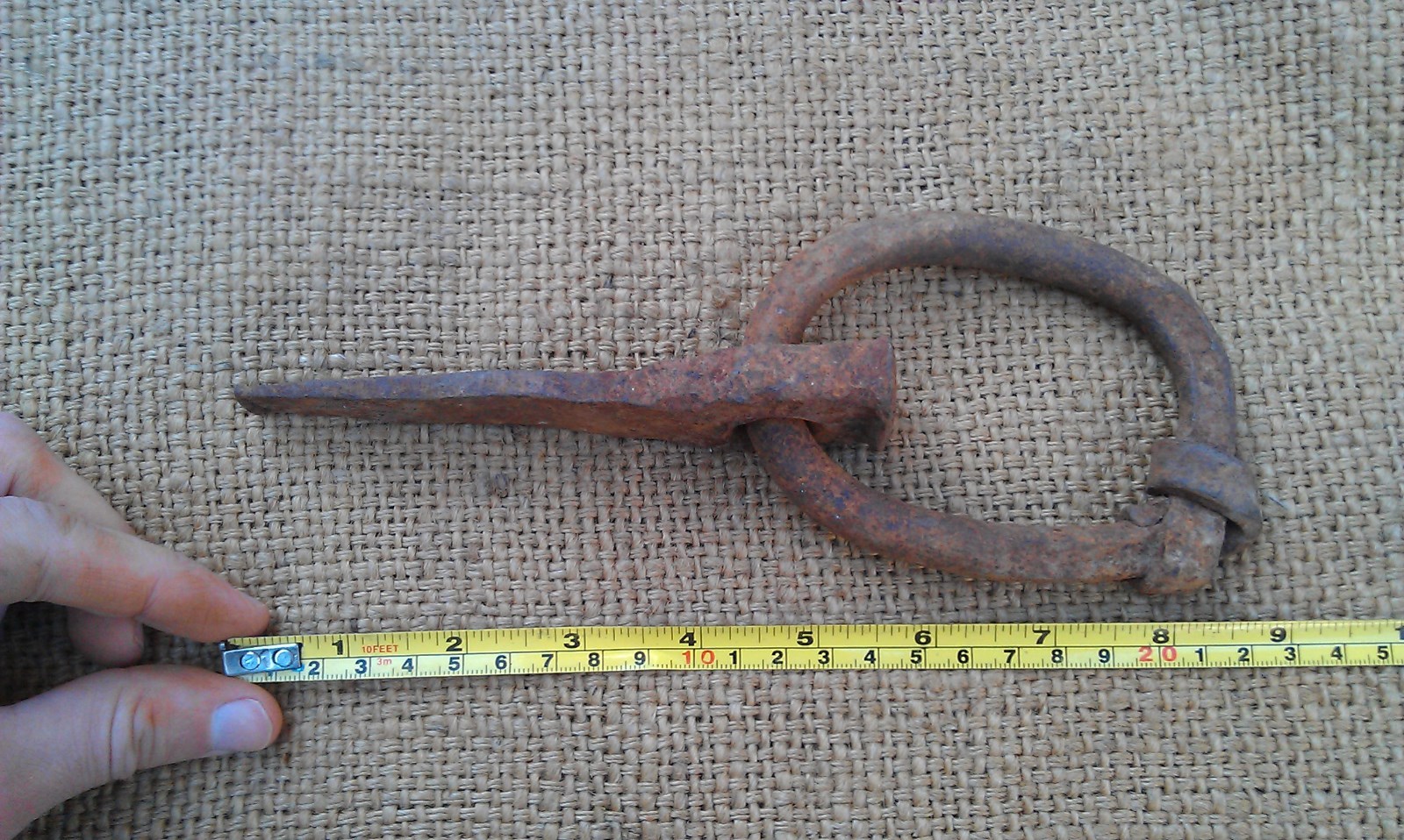 ANTIQUE WROUGHT IRON LOGGING SPIKE WOODWORK | eBay