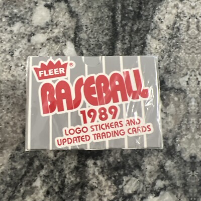 1989 fleer update baseball factory sealed set. 132 Card Set | eBay