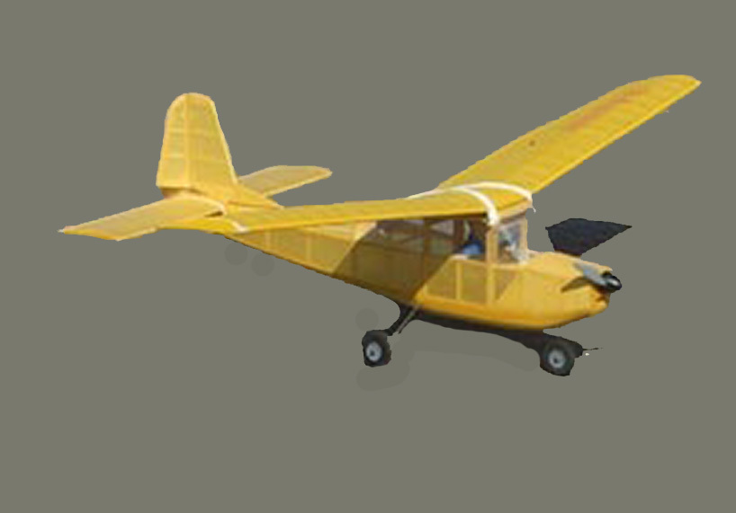 Model Airplane Plans (FF): Vintage Debutante 40" Cabin Model .75cc by ...