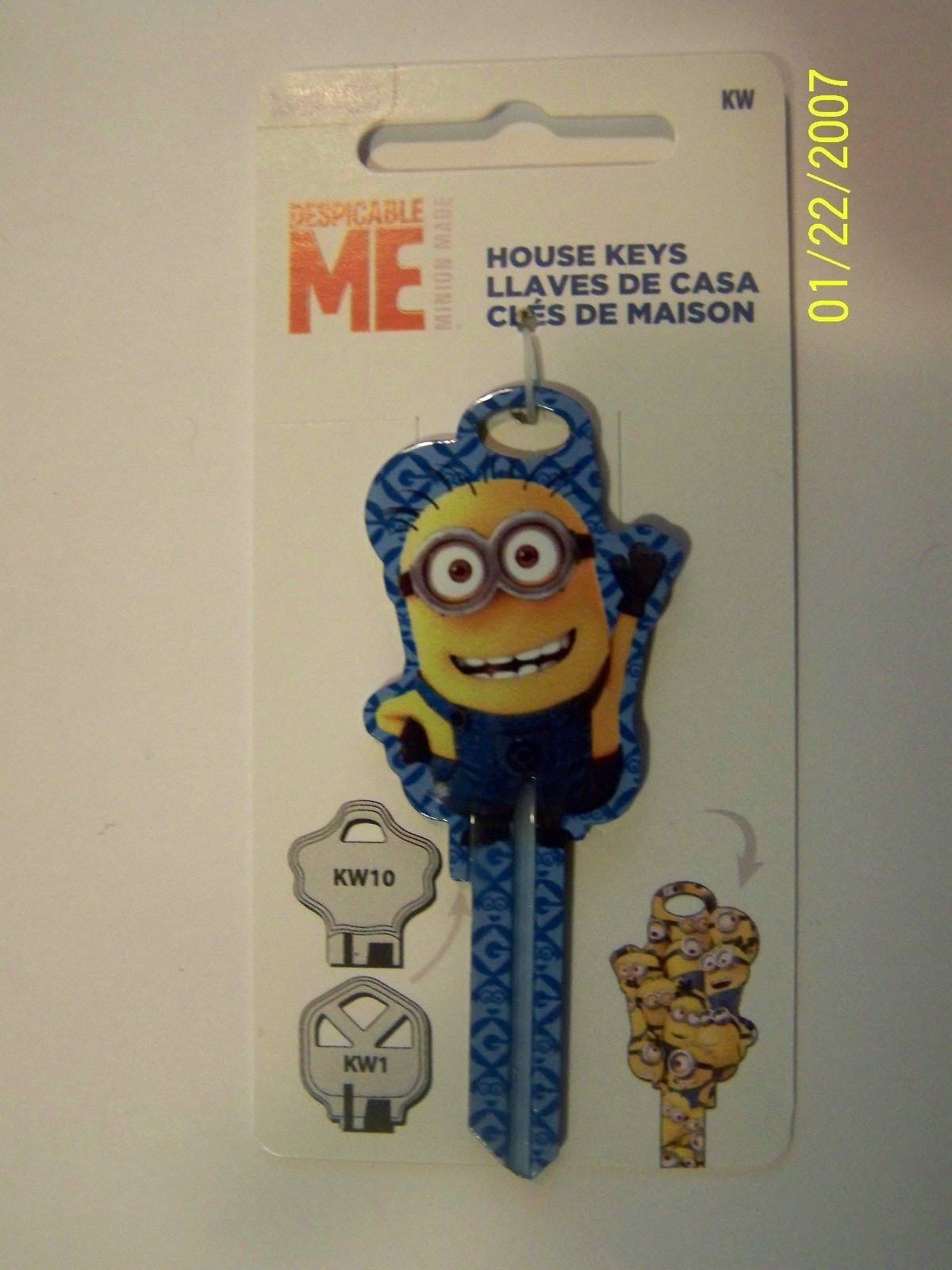 THE NEW MINIONS KWIKSET KW1/KW10 KEY BLANK | eBay