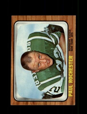 1966 PAUL ROCHESTER TOPPS #100 JETS *G8443 | eBay