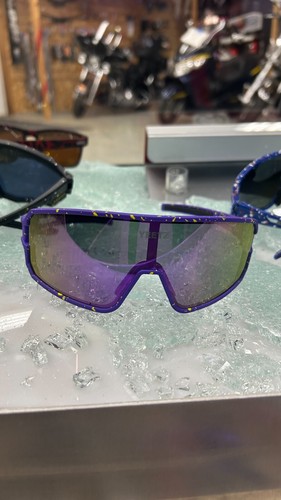 Yeetz Sunglasses - Purple/Yellow Splatter | eBay