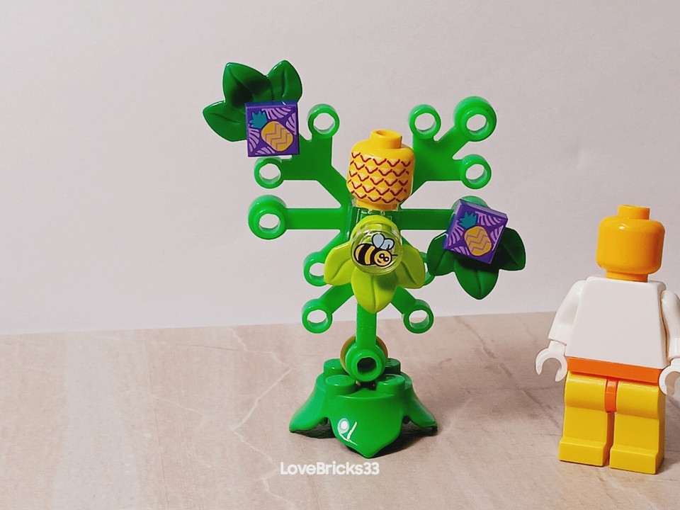 New LEGO Fruit Tree PINEAPPLE Bee Unique House plant Rooted Tree ...