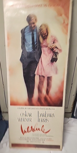 1968 INTERLUDE Movie Poster 14 x 36 Shrink Wrapped OSKAR WERNER BARBARA HARRIS | eBay