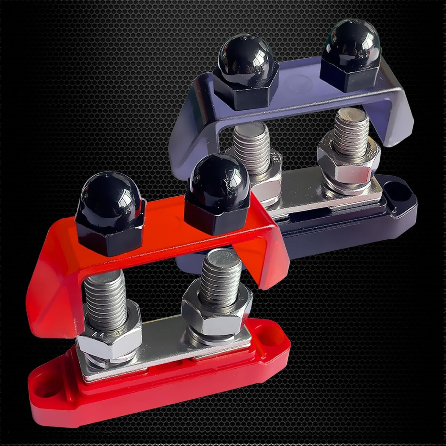 3/8" Heavy Duty Dual Studs Battery Junction Post Terminal Kit, 2 Studs ...