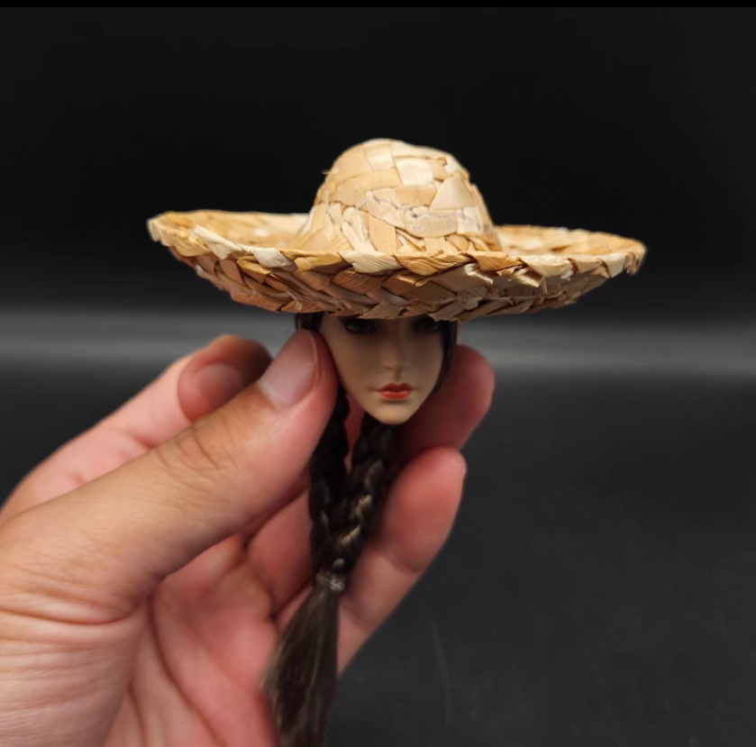 1/6 Scale Soldier Straw Hat Sun Hat Model for 12'' Action Figure | eBay
